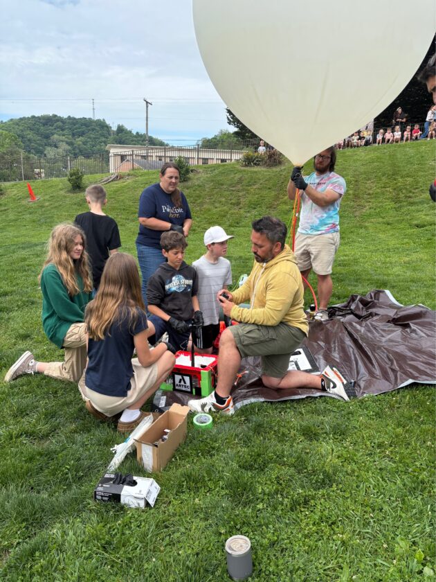 Wheeling Country Day Fifth Graders Launch JoJo XI Weather Balloon ...